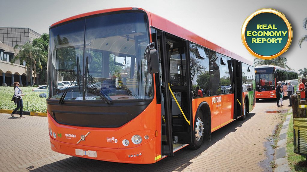 Rustenburg christens R7-billion integrated public transport system