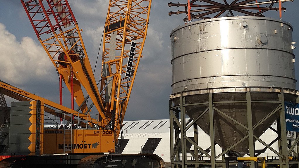 Tank replacement project progressing well