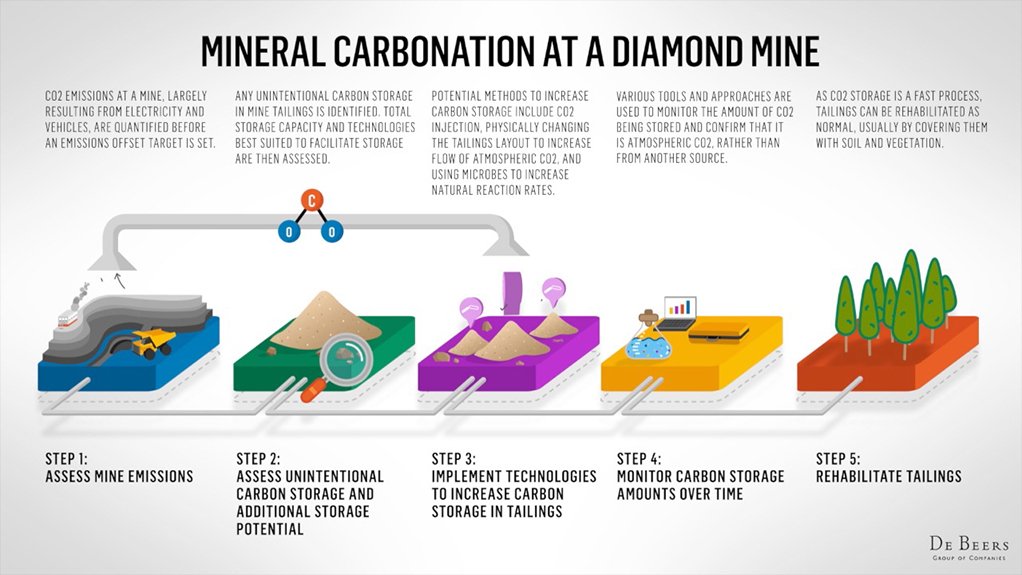 De Beers leads research project to deliver carbon-neutral mining at its ...