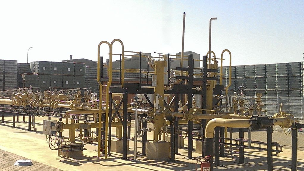 Underground gas pipeline commissioned in May