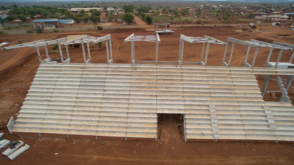 Precast concrete technologies complement labour-based construction