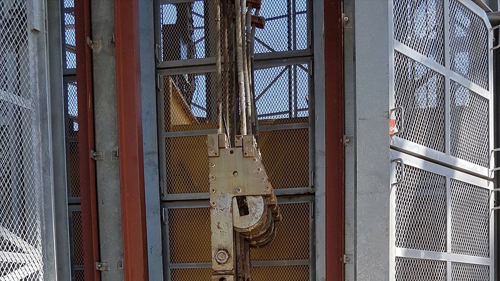 Platinum mine rope attachments’ installation completed