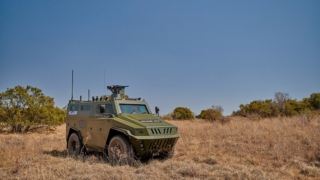 Armoured personnel carrier launched