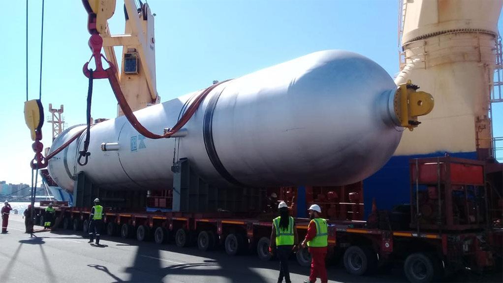 Sapref’s new R50m reactor to enable better low-sulphur diesel production