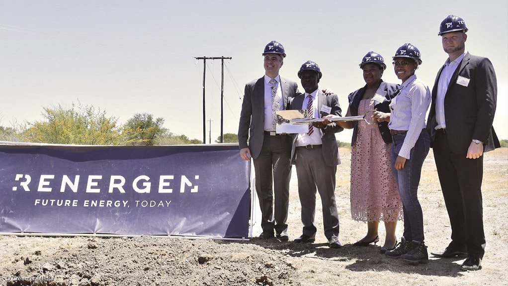 Renergen breaks ground at flagship gas project