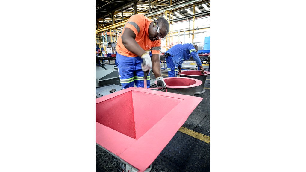 Resilient Linatex® And Linard® Rubber Linings Cut Downtime On African Mines