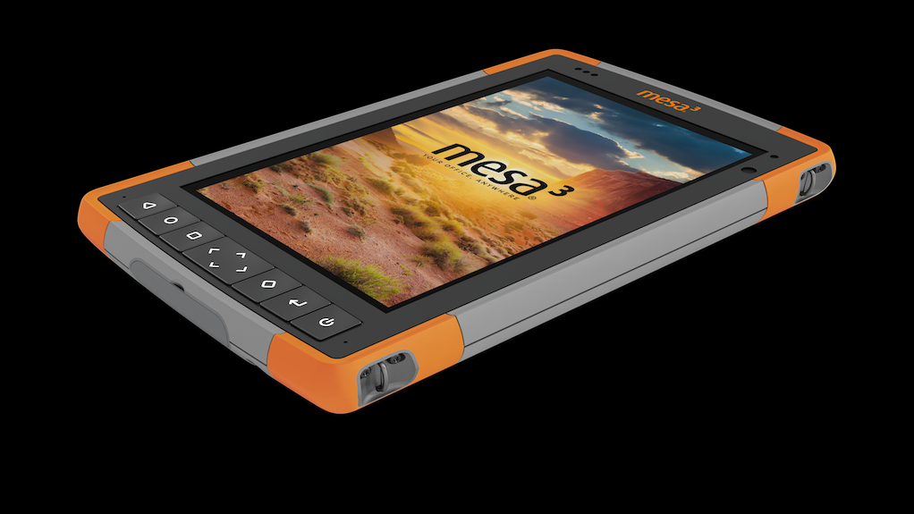 Rugged tablet for field computing