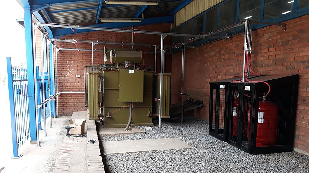 Suppression system averts oil transformer fires