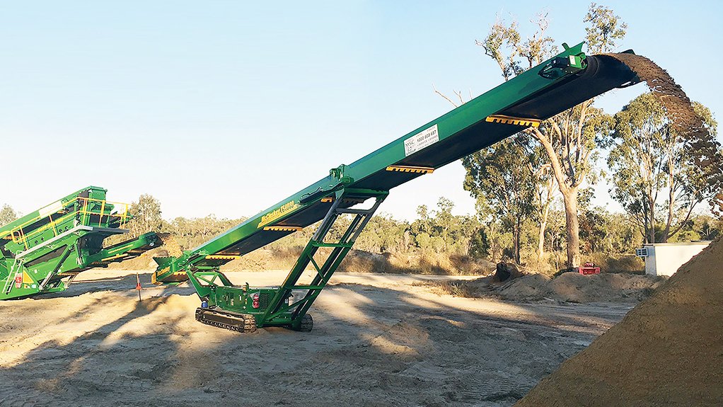 Conveyor designed to improve productivity, mobility