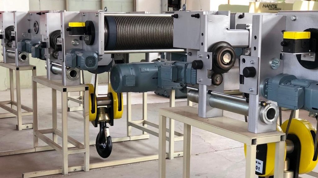 Complete crane drive systems available from SEW-EURODRIVE (Pty) Ltd