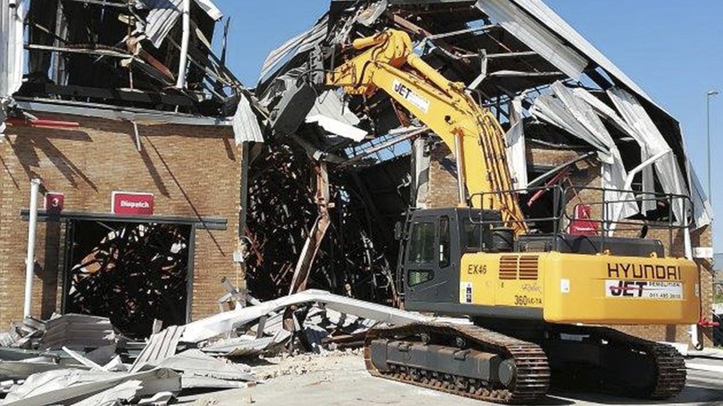 Skills and equipment allow Jet Demolition to respond quickly and ...