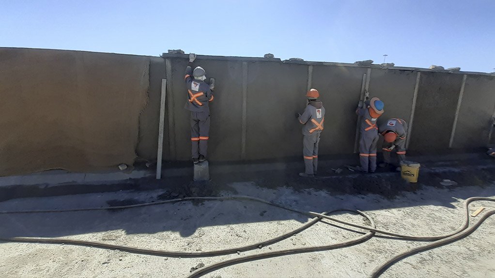 A more efficient and cost-effective alternative to moist curing shotcrete