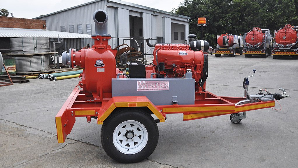 Pump manufacturer launches 6-inch 4-cylinder suction trailer