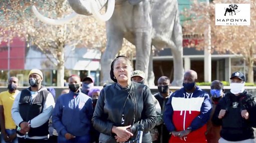 Chichi Maponya thanks community for protecting Maponya mall