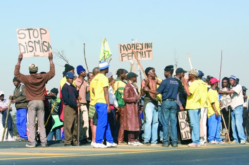 COSATU fully supports the Sibanye worker’s strike