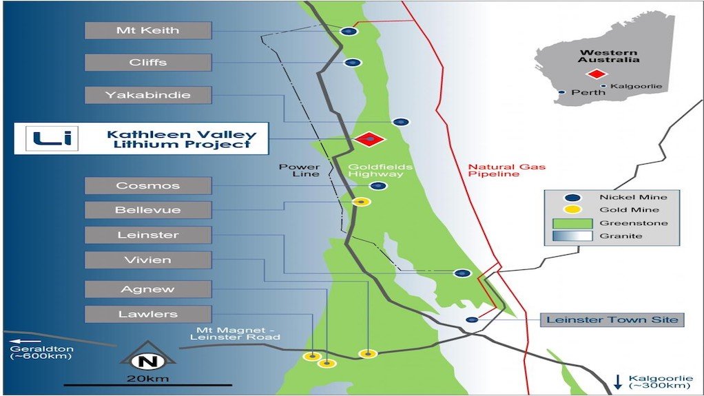 Kathleen Valley lithium/tantalum project, Australia – update