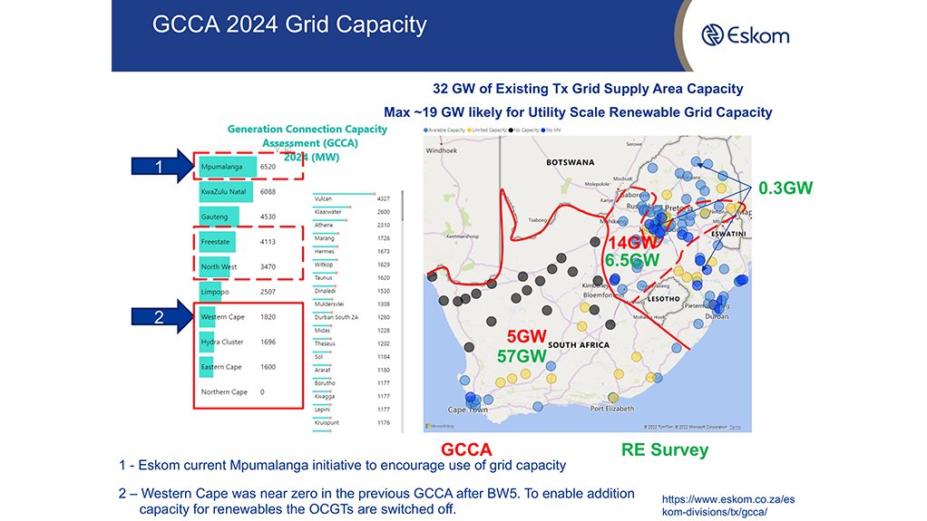 Eskom has 32 GW of grid capacity, but not where most renewables ...