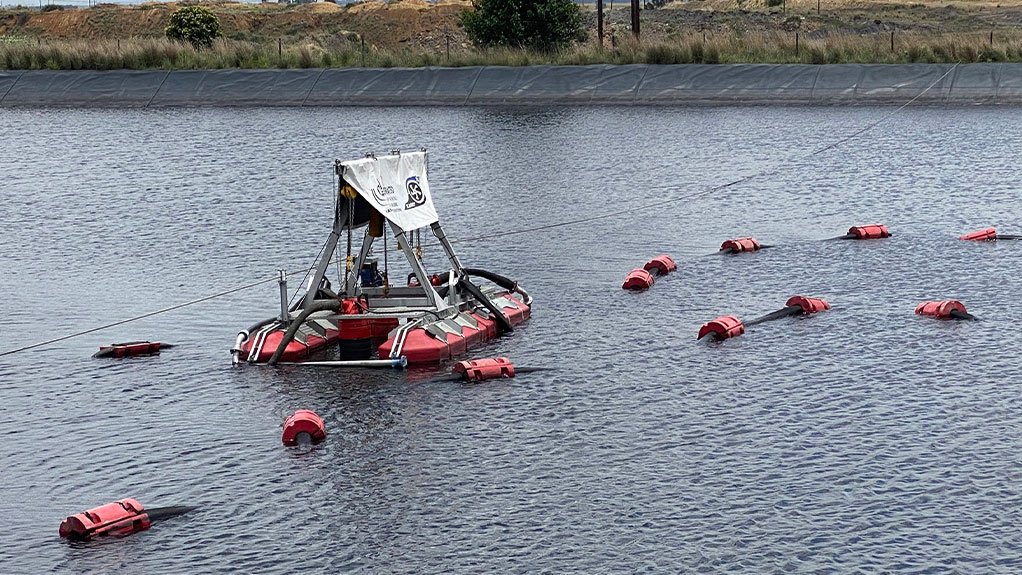 Pump and hose flotation devices on offer