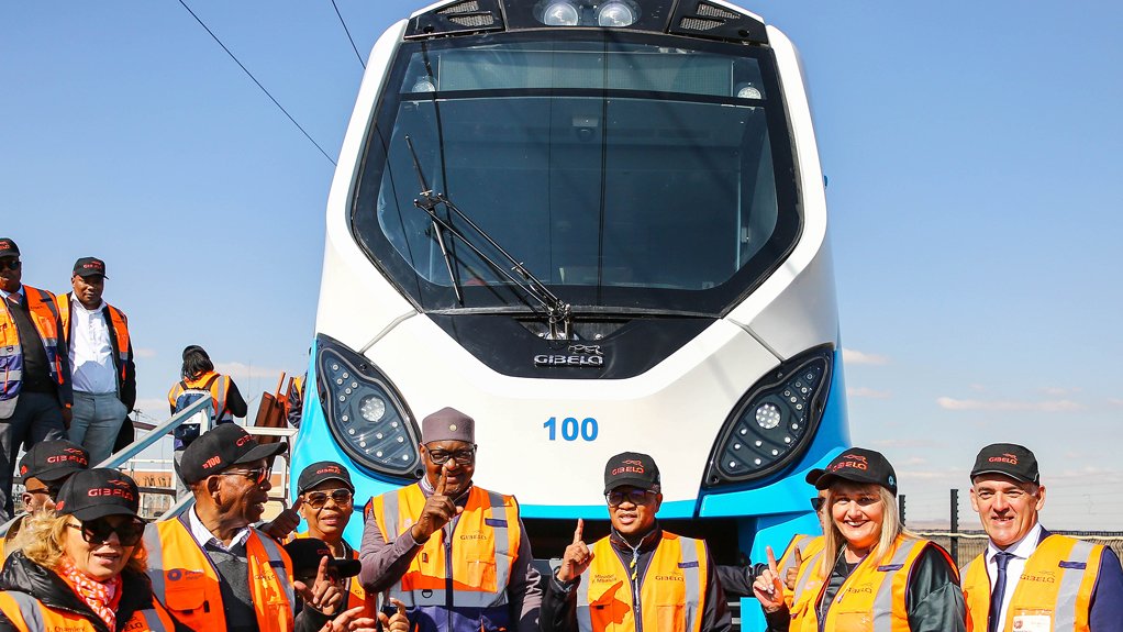 Gibela unveils its one-hundredth train set