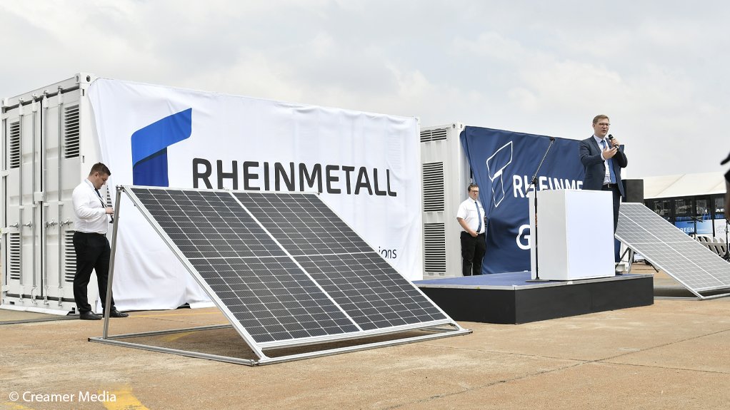 Mobile green hydrogen platform launched by Rheinmetall