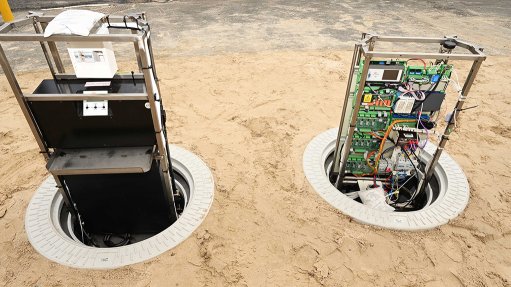 Underground safety chambers to protect traffic signal equipment