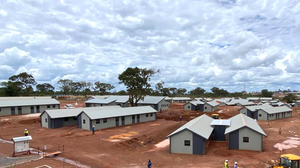 Construction company contributes to DRC mine accommodation