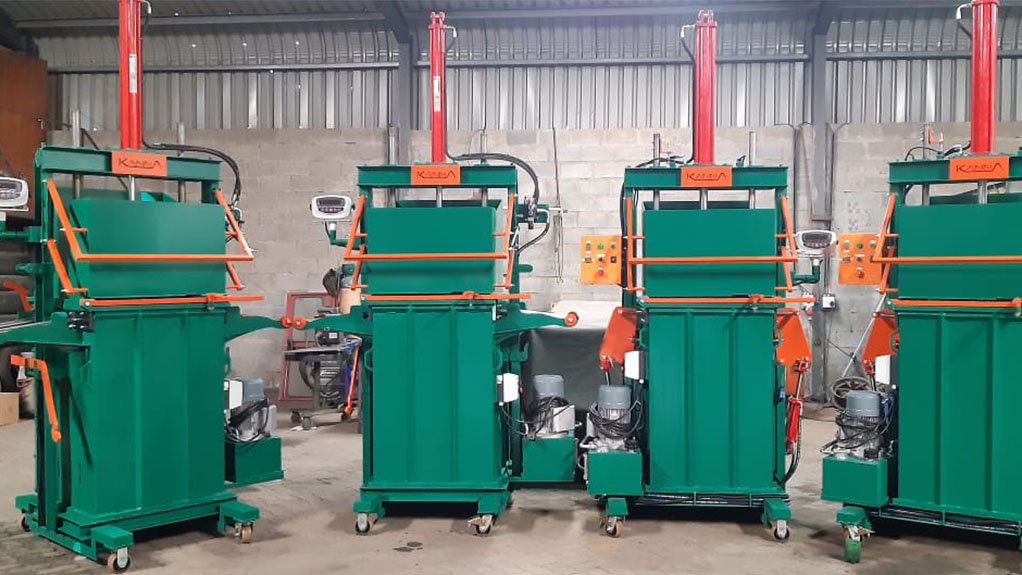 Kanna automated wool press only locally made option