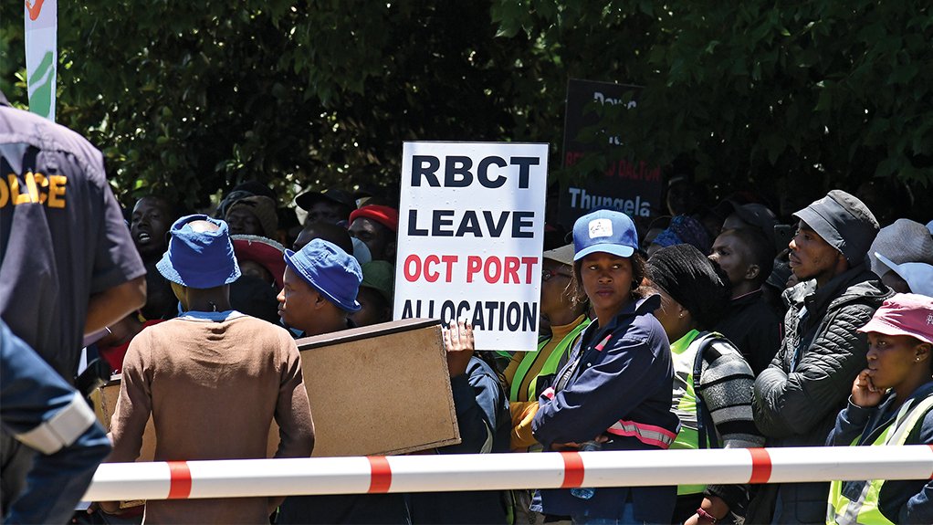 NUM pushes back against RBCT’s decision to terminate Optimum’s terminal use