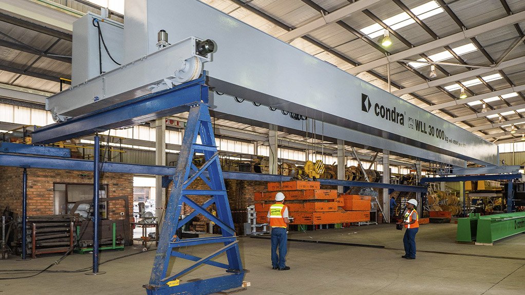 New yard crane for Mpumalanga refinery