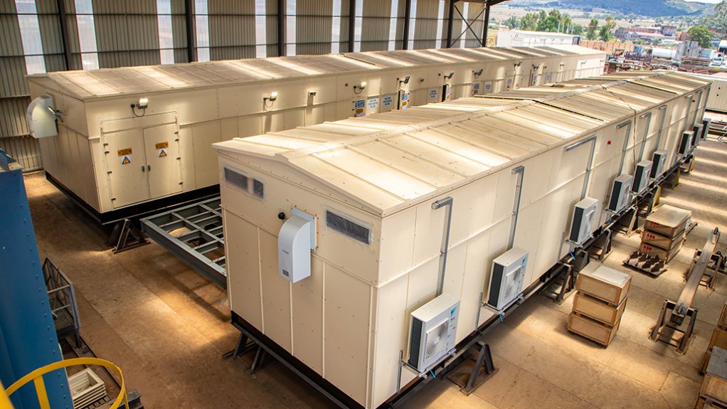 E-house package for gas project