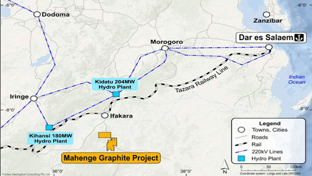 Mahenge graphite project, Tanzania – update