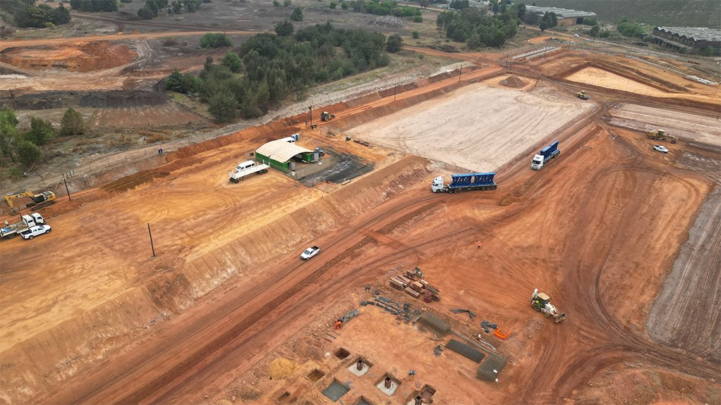 Tailings retreatment plant construction progressing