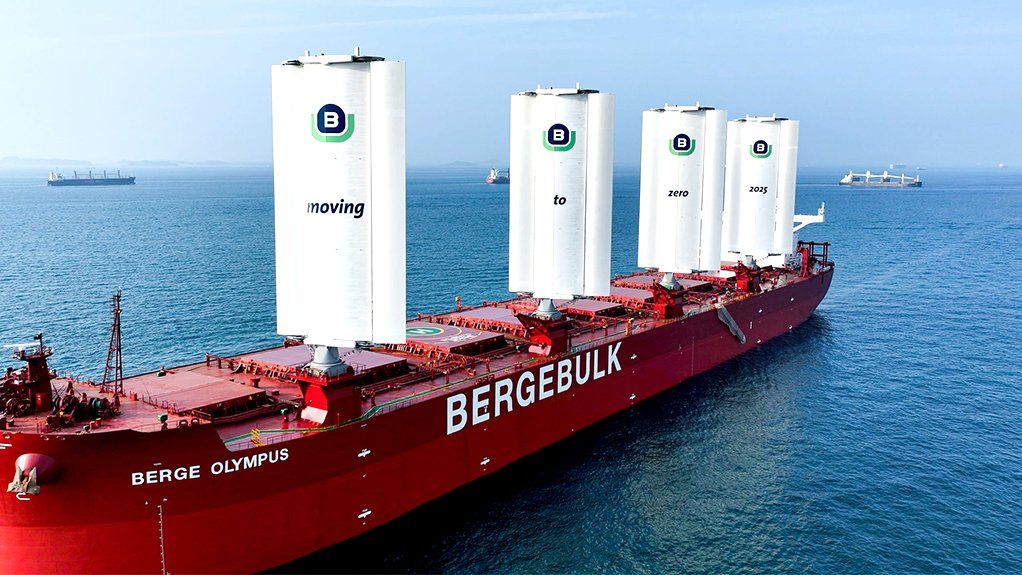 Vale port receives maiden voyage of vessel with wings to transport iron-ore