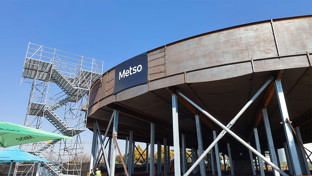 Metso showcases a 50-m-diameter thickener, highlights supply chain ...