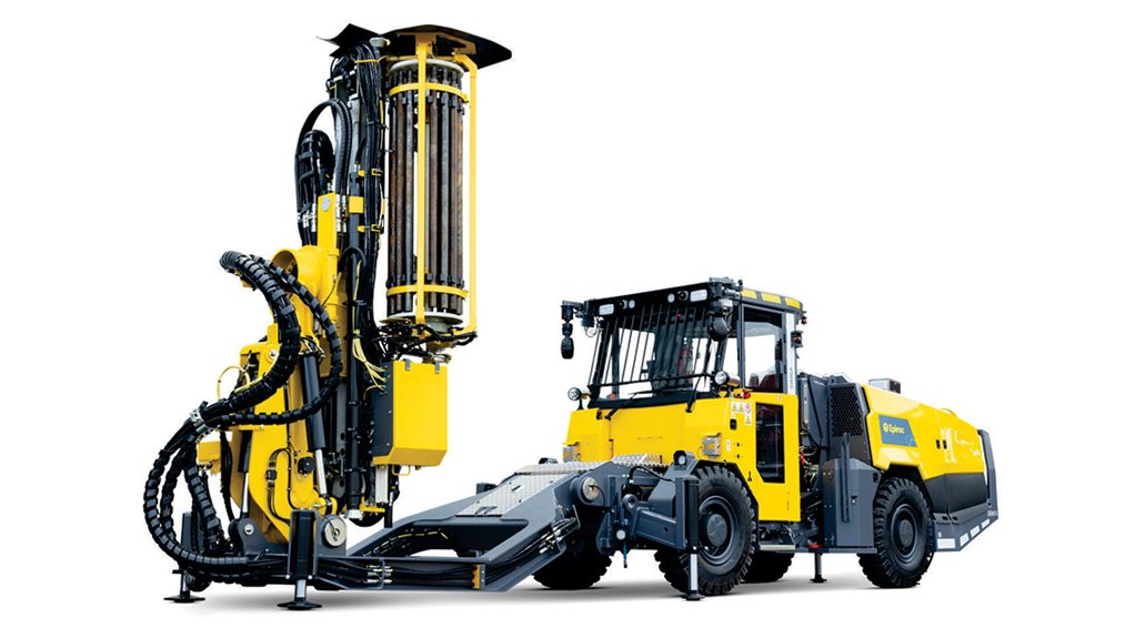 New drill rig for smaller drifts