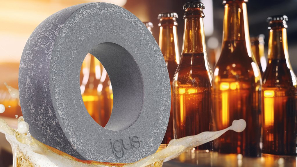 Polymer bearings speed up beer bottling