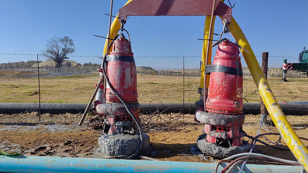 Pumps aid resource recovery and gold mining reprocessing