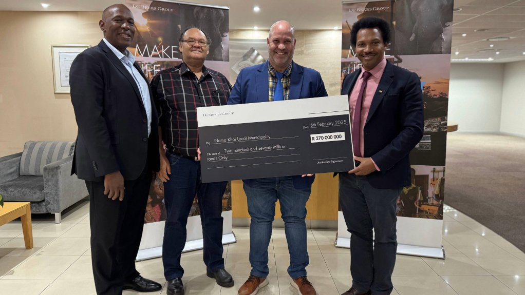 Historic Kleinzee Handover: Nama Khoi Local Municipality and De Beers ...