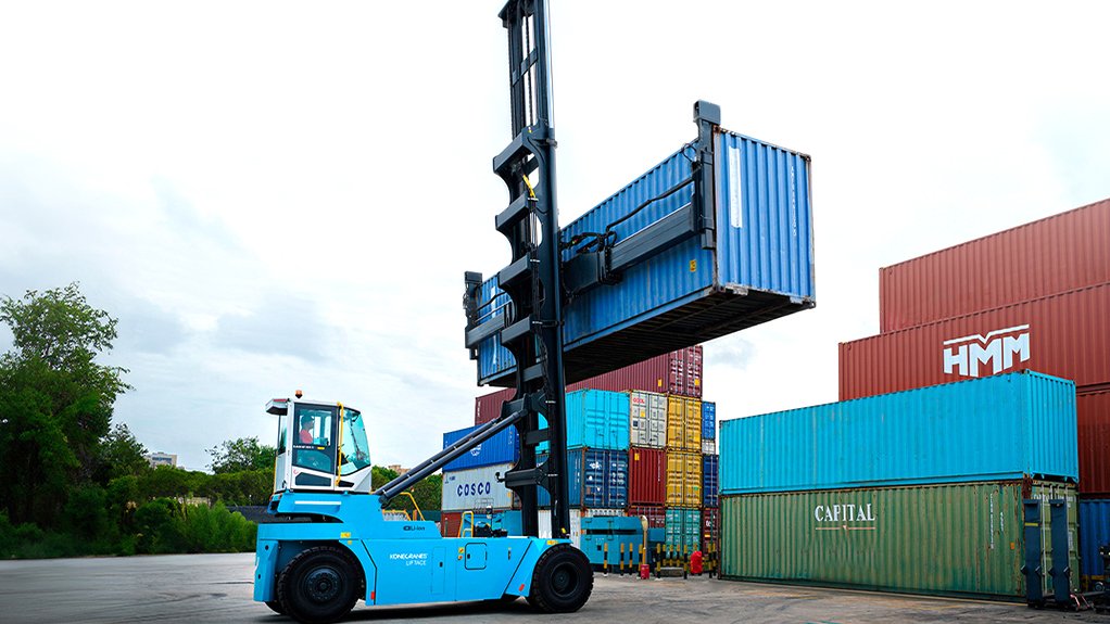 Electric empty container handler introduced