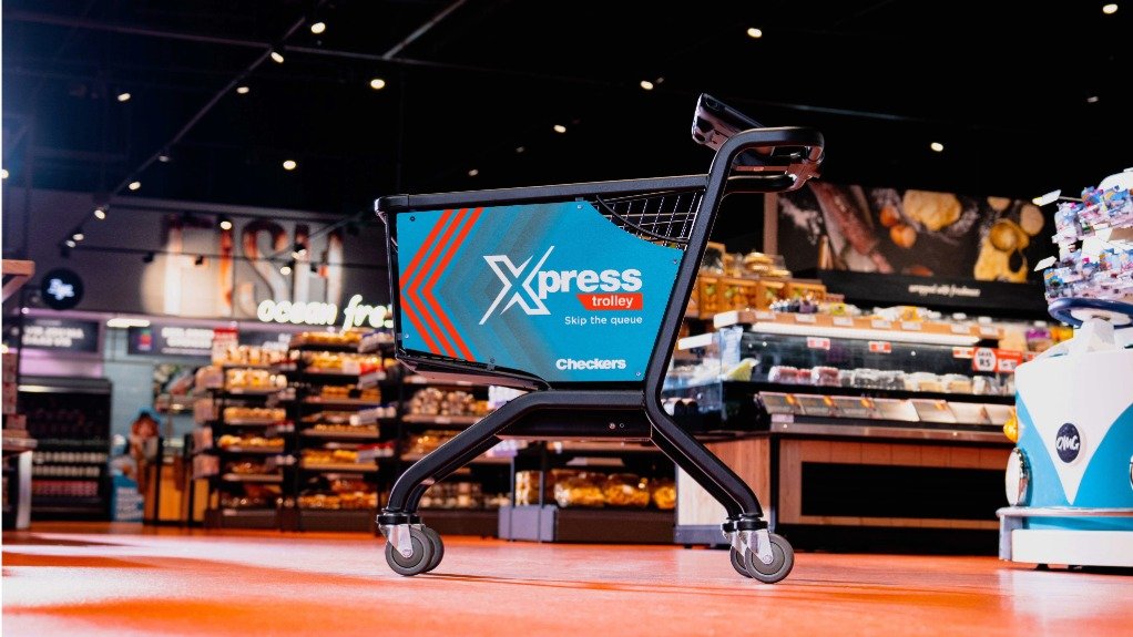 Checkers trialling pioneer smart trolley with built-in scanner ...