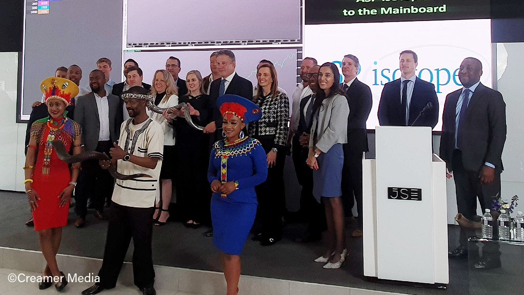 ASP Isotopes officially lists on the JSE