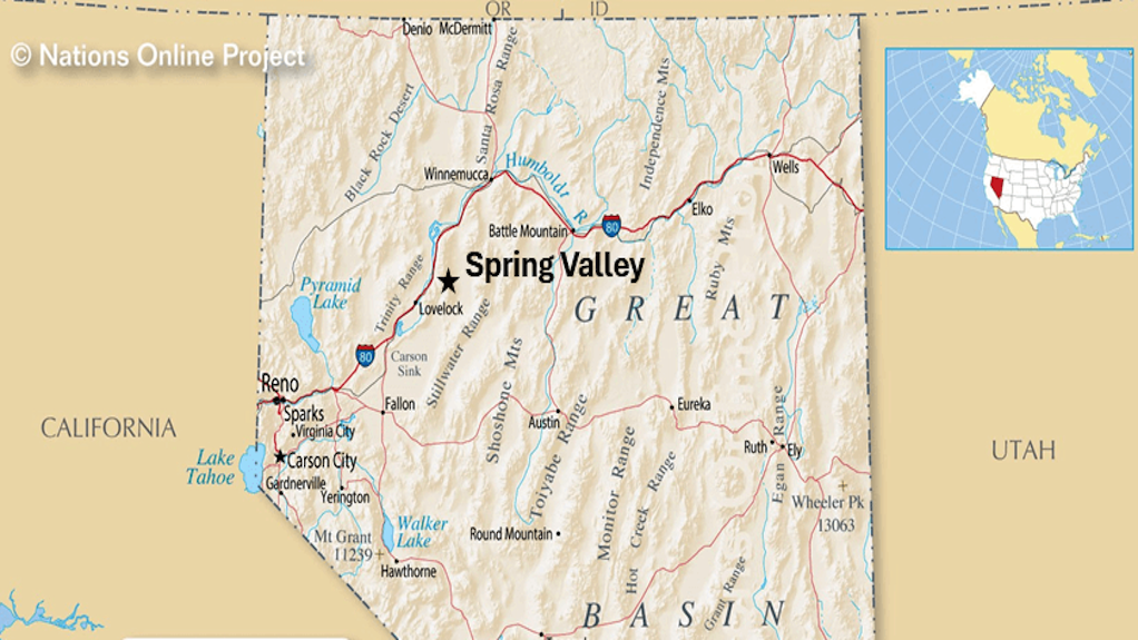 Spring Valley gold project, US